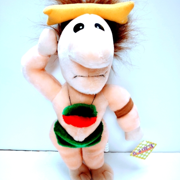 Kuddle Me Toys | Toys | Vintage 999 Kuddle Me Toys 15 Caveman Plush ...